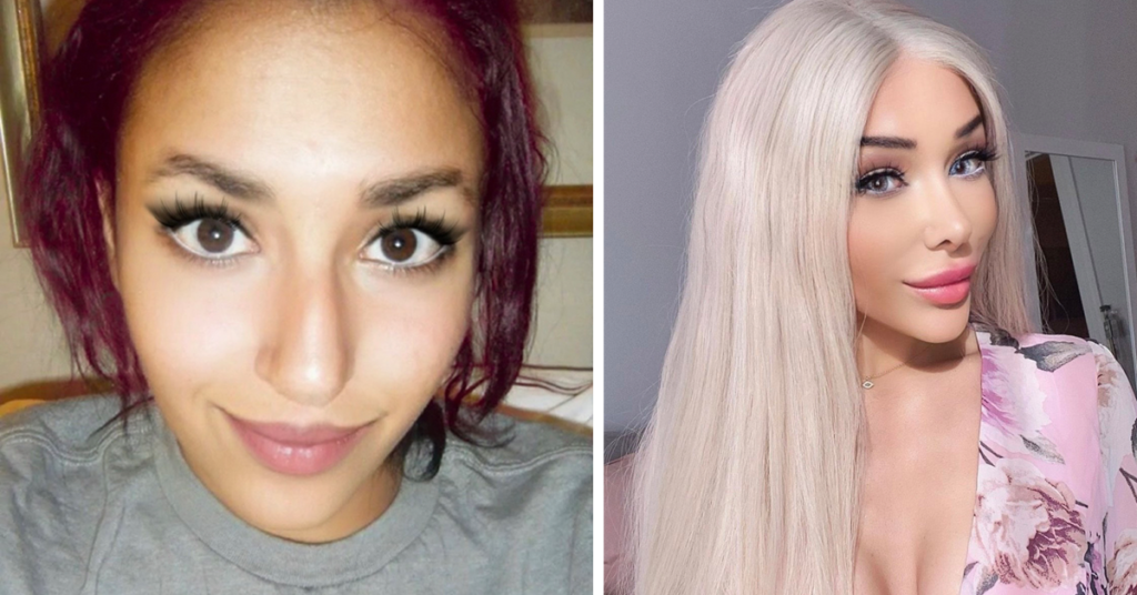 'I forgot what my face looked like': Model who spent £15,000 turning ...