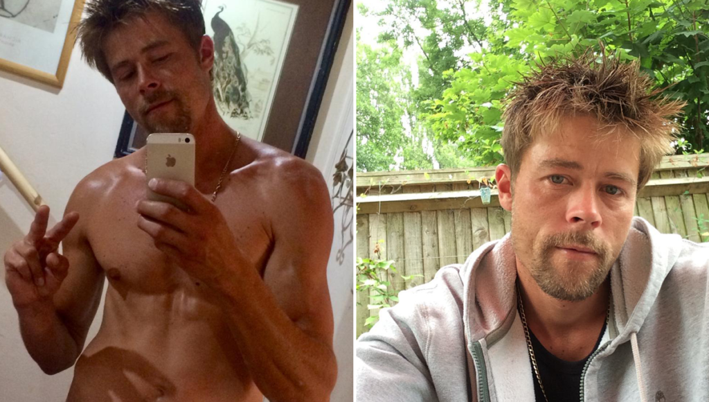 Brad Pitt lookalike who was STALKED by obsessive fans says he still can ...
