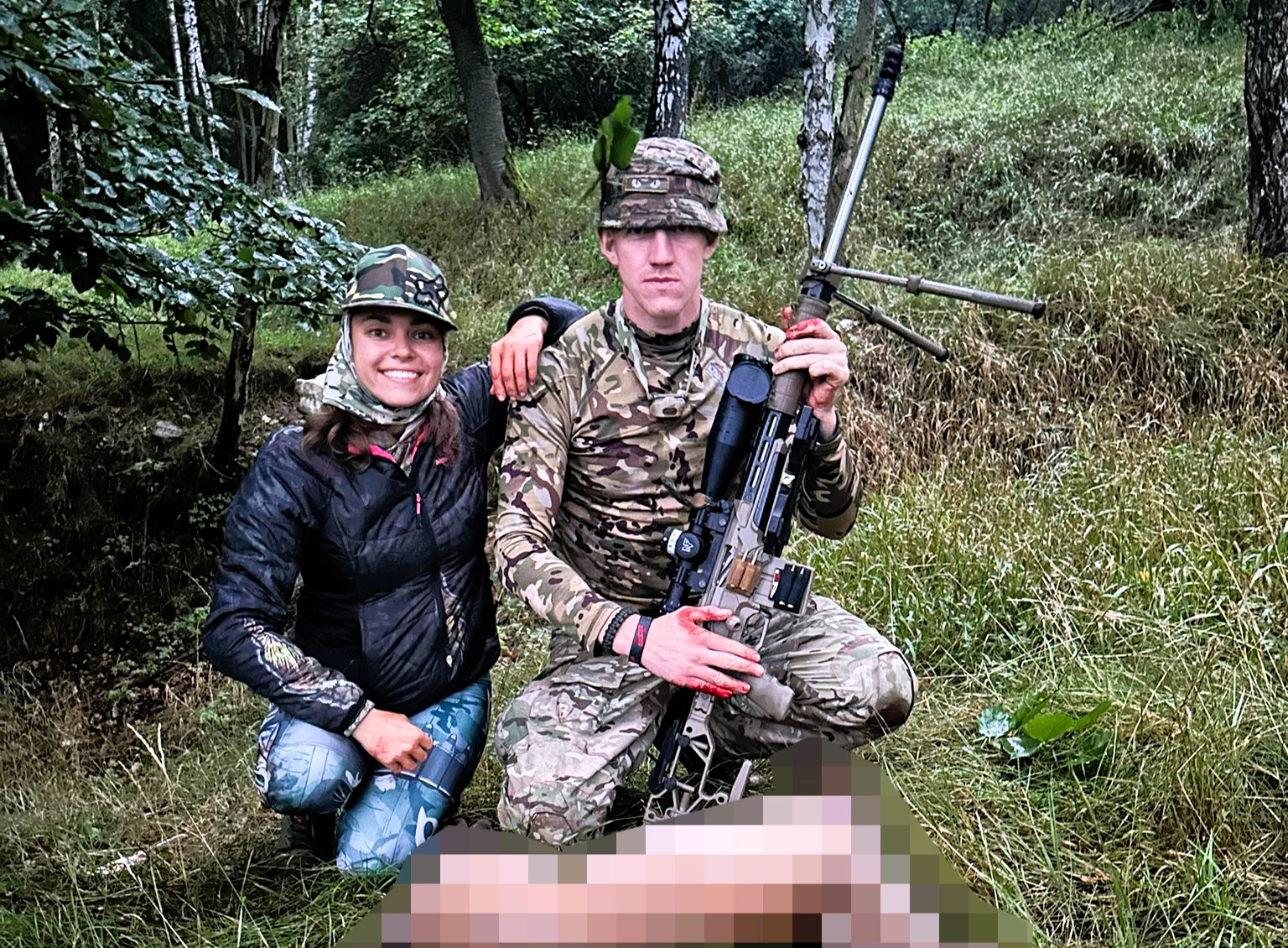 Female hunter dubbed ‘murderer’ teams up with boyfriend to hunt more ...