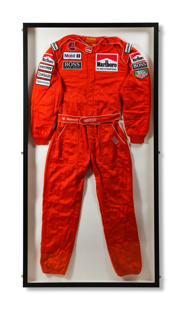 Nigel Mansell selling his old F1 memorabilia… including his old undies ...