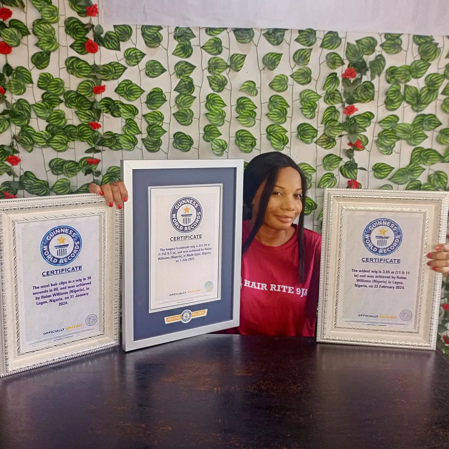 Woman Sets Guinness World Record with Nearly 12ft Wide Wig | Need To Know