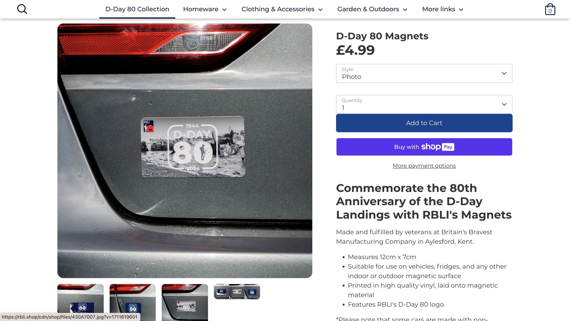 Official window stickers to mark D-Day 80th anniversary CHANGED after ...