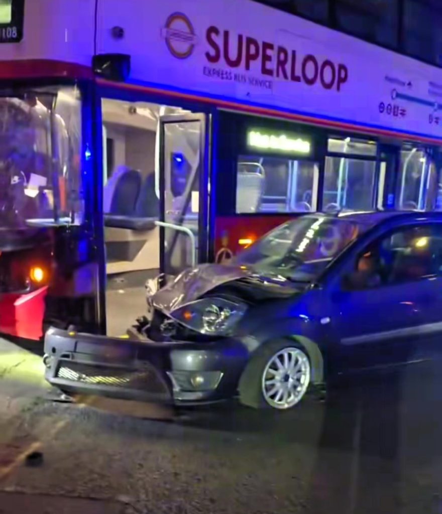 Tesco delivery van and double-decker bus involved in horror crash ...