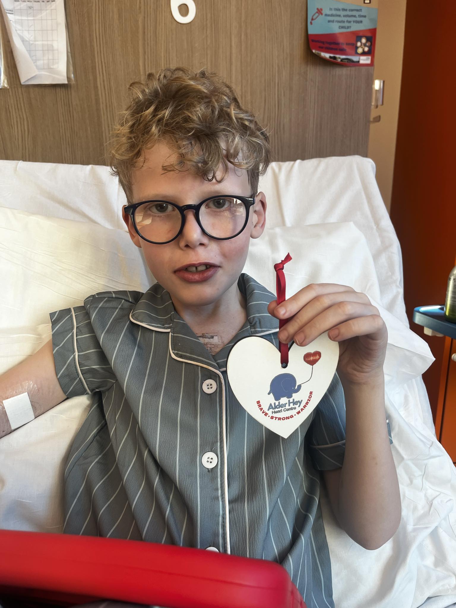 Brave boy, nine, who’s had four open heart surgeries in line to get new ...