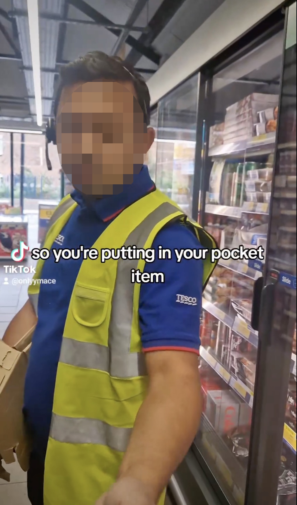 Tesco apologises after innocent shopper wrongly accused of pinching can ...