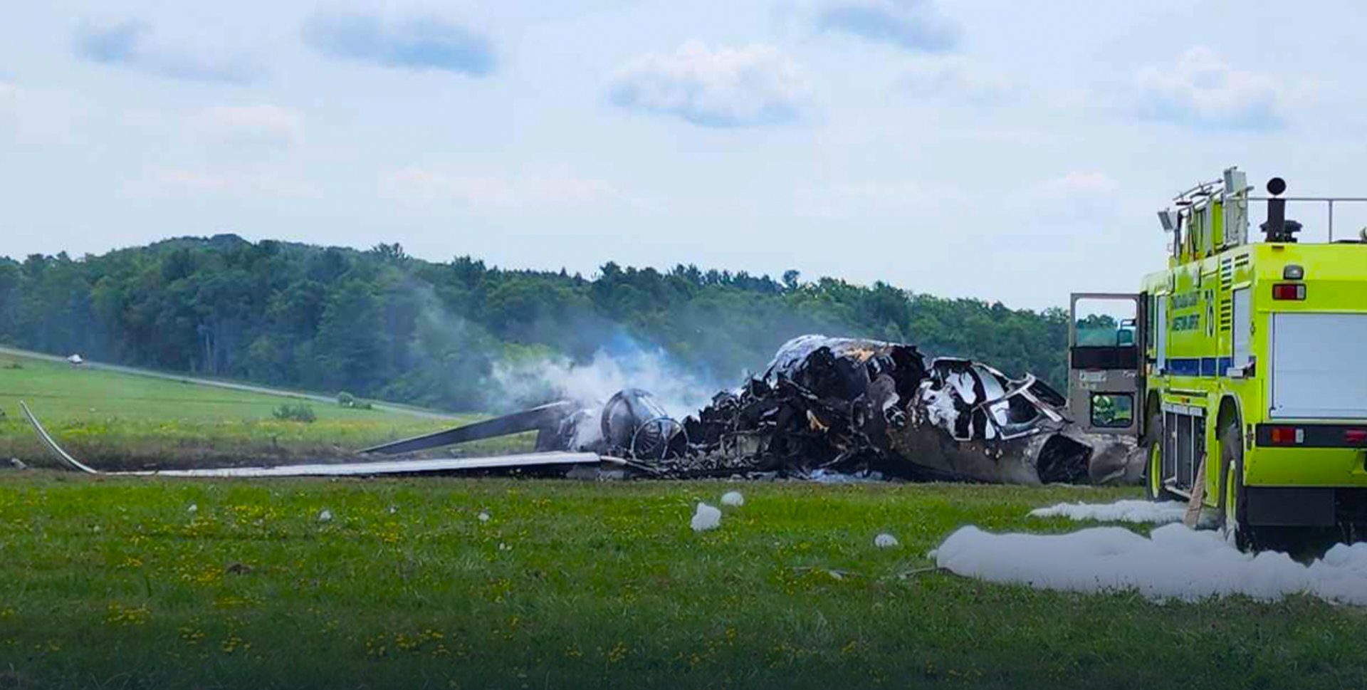 Pilots miraculously survive as plane crashes in fireball | Need To Know