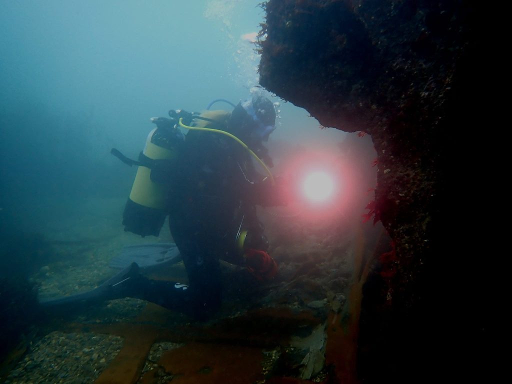 Diver discovers ‘never seen before’ 129-year-old shipwreck off Cornish ...