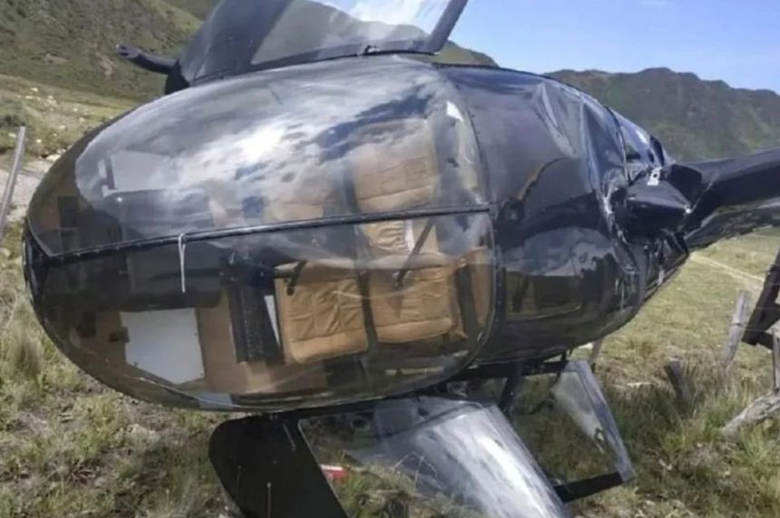 Moment army helicopter crashes in mountains | Need To Know