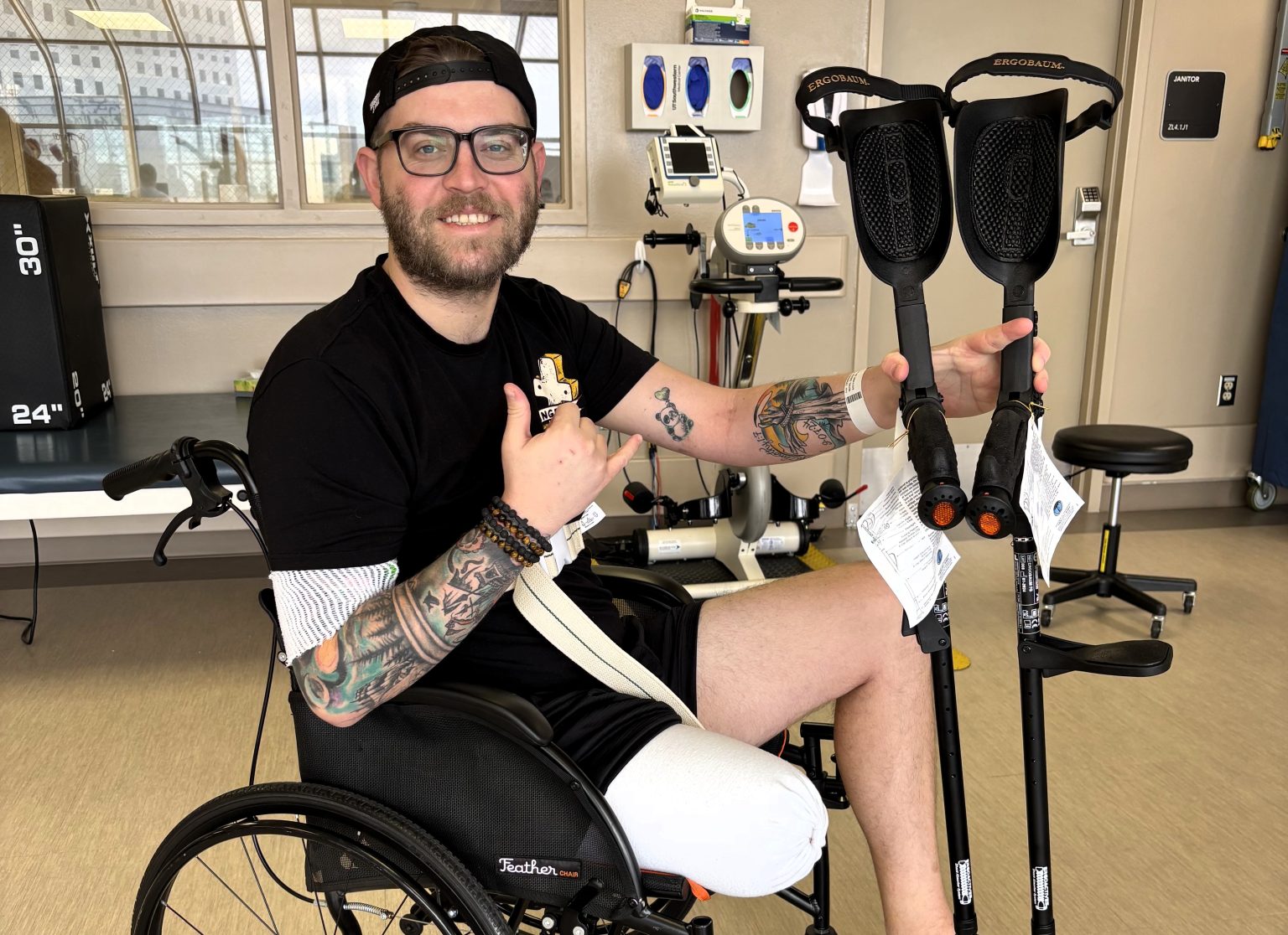 ‘I woke up and my leg had been AMPUTATED – doctors kept telling me ...