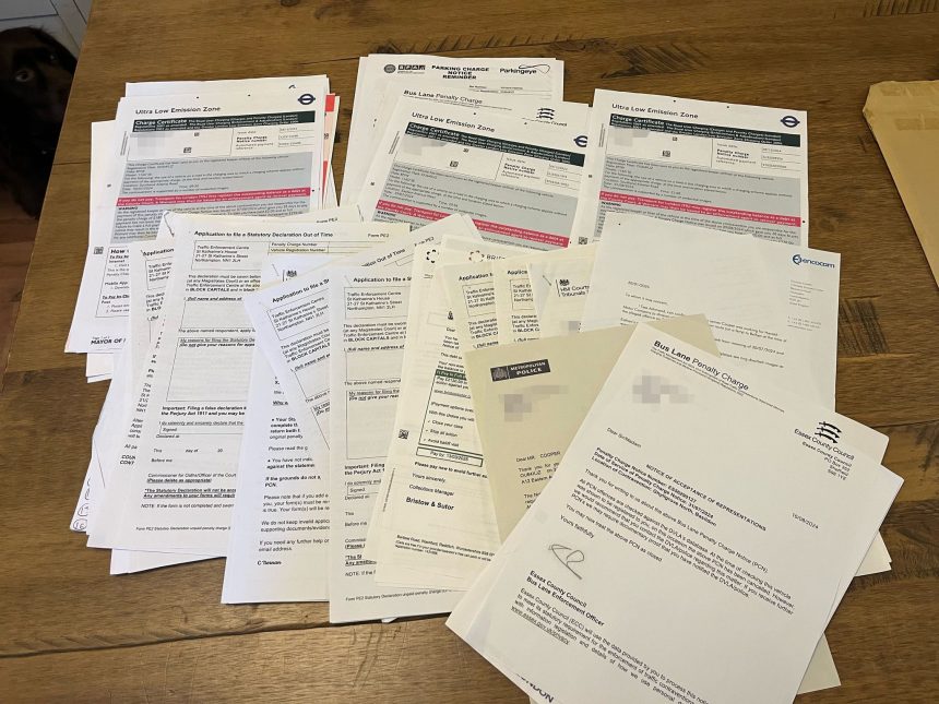 Brit's life 'ruined' after criminal CLONES his number plate as TfL ...