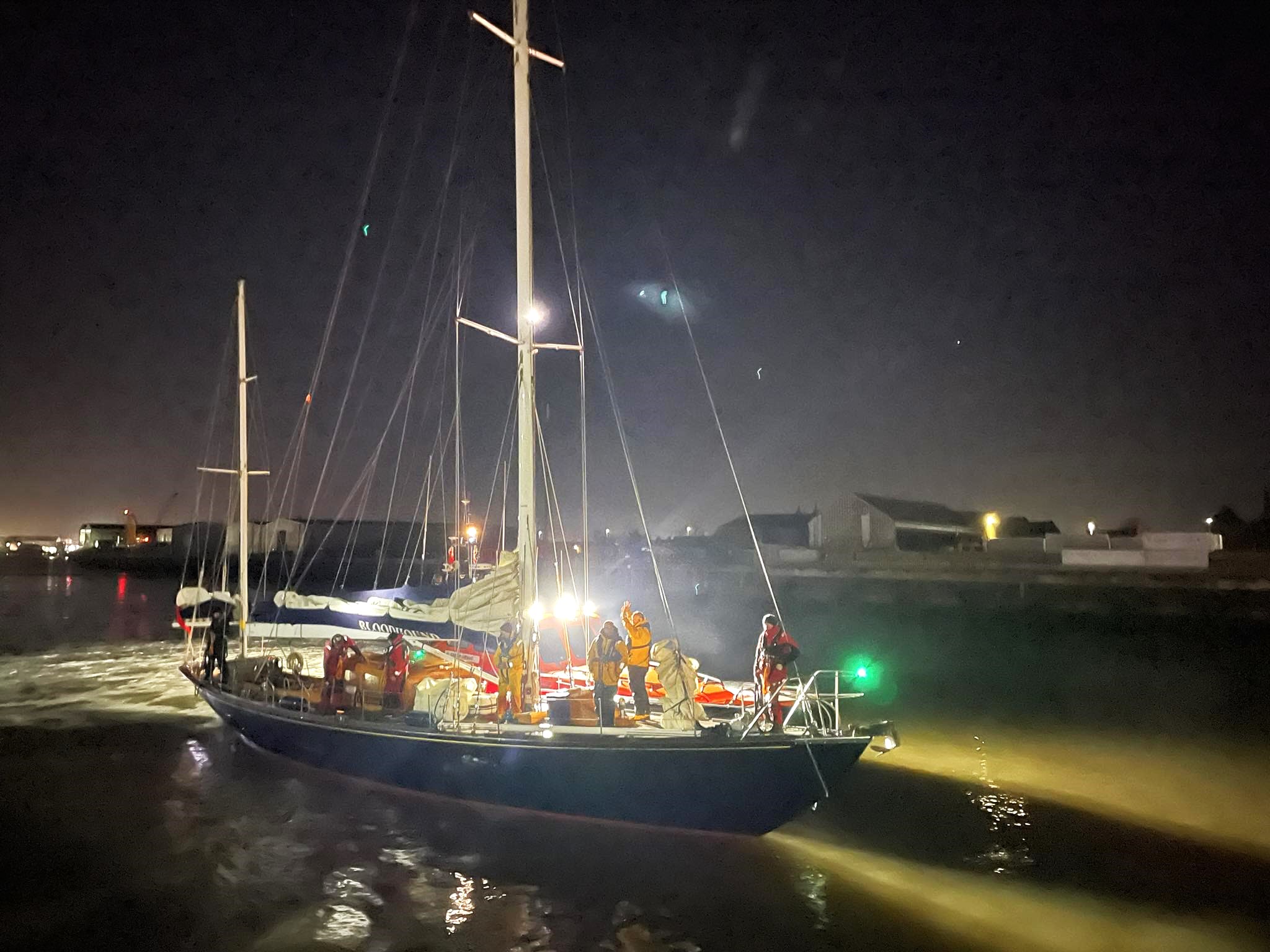 Historic yacht King Charles learned to sail on saved in dramatic rescue ...