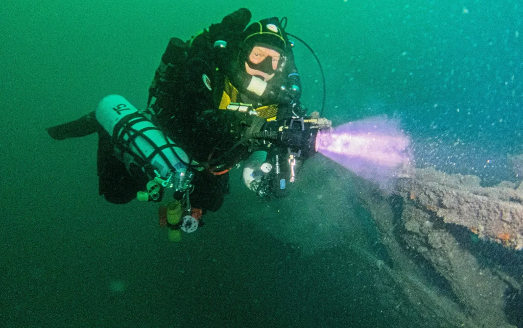 Diver stunned to find dining room intact on royal ship torpedoed during ...