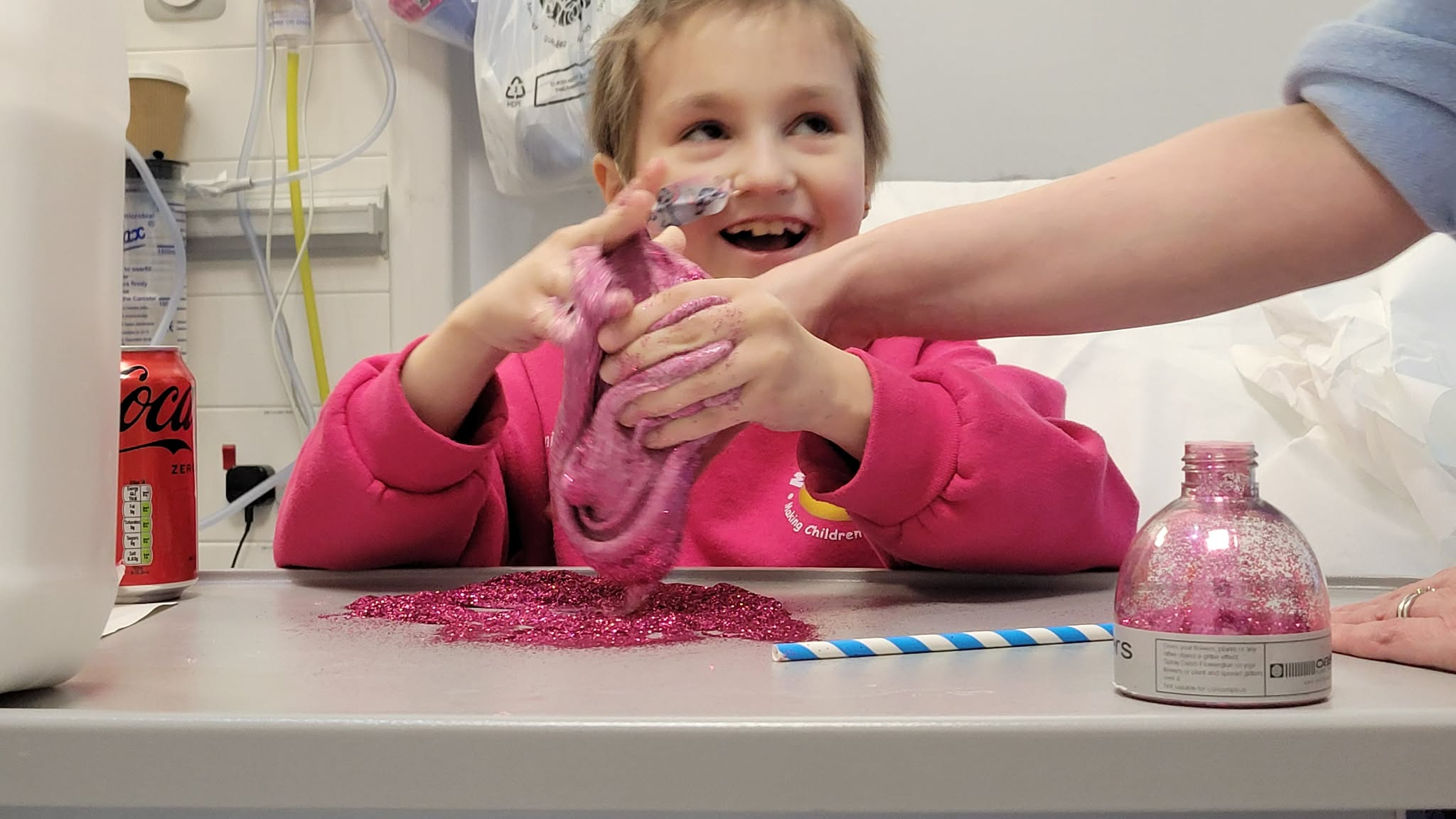 Brave cancer-suffering girl, seven, hopes to break record by getting ...