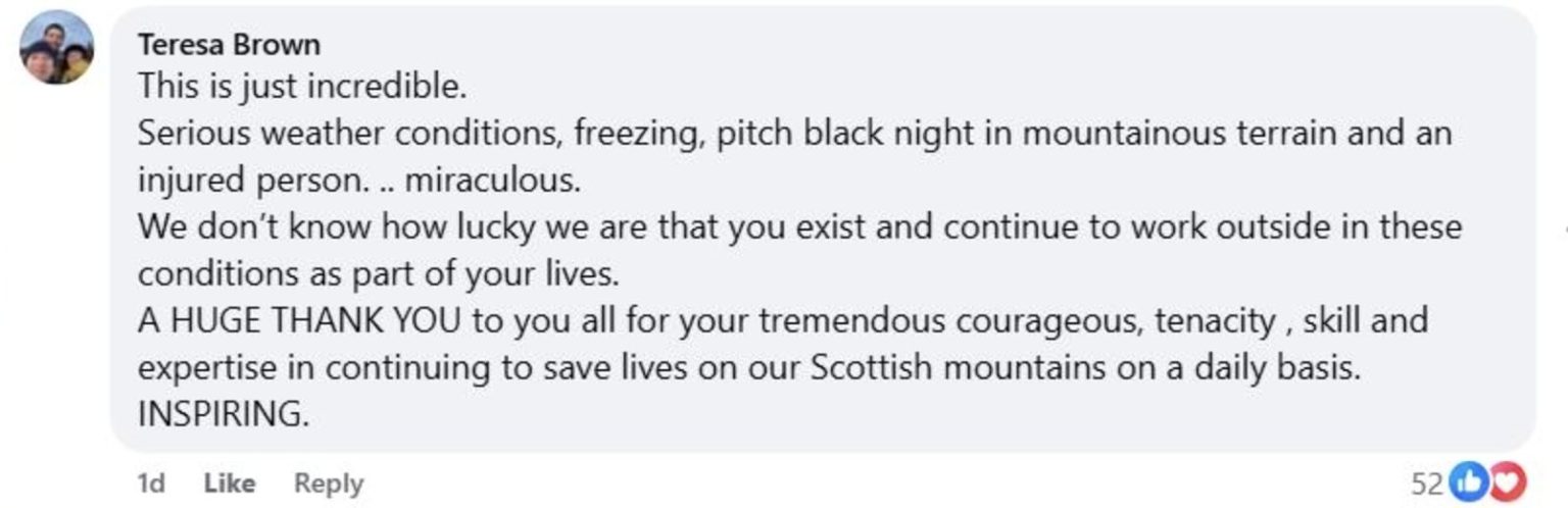 Injured climber stranded on freezing mountain top plucked to safety ...
