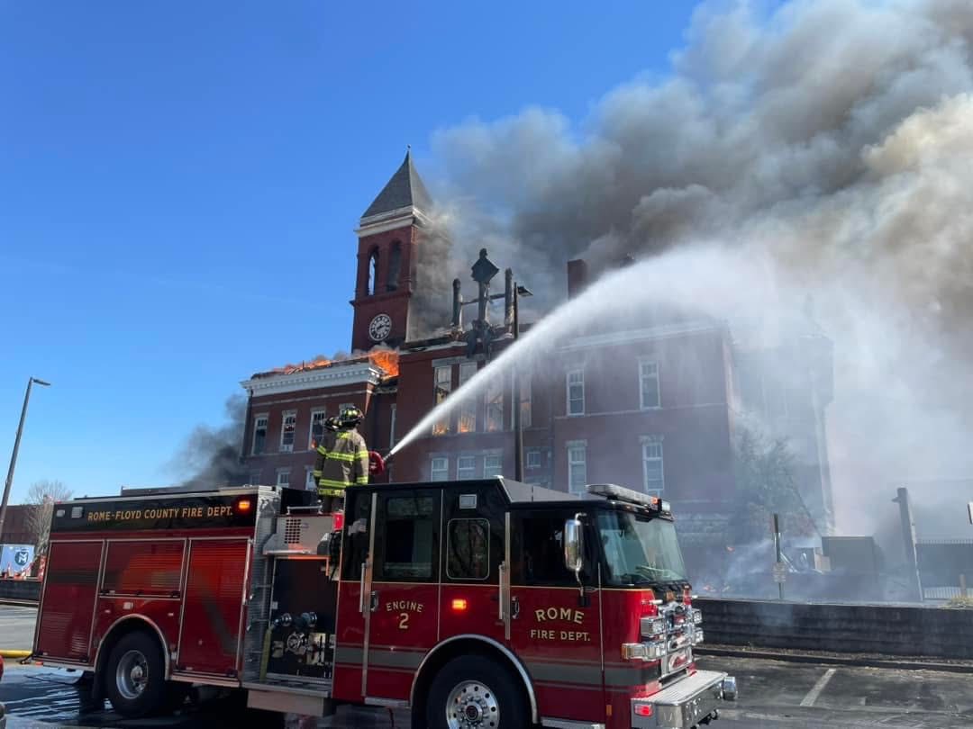 Historic courthouse built in 1892 destroyed in devastating fire | Need ...