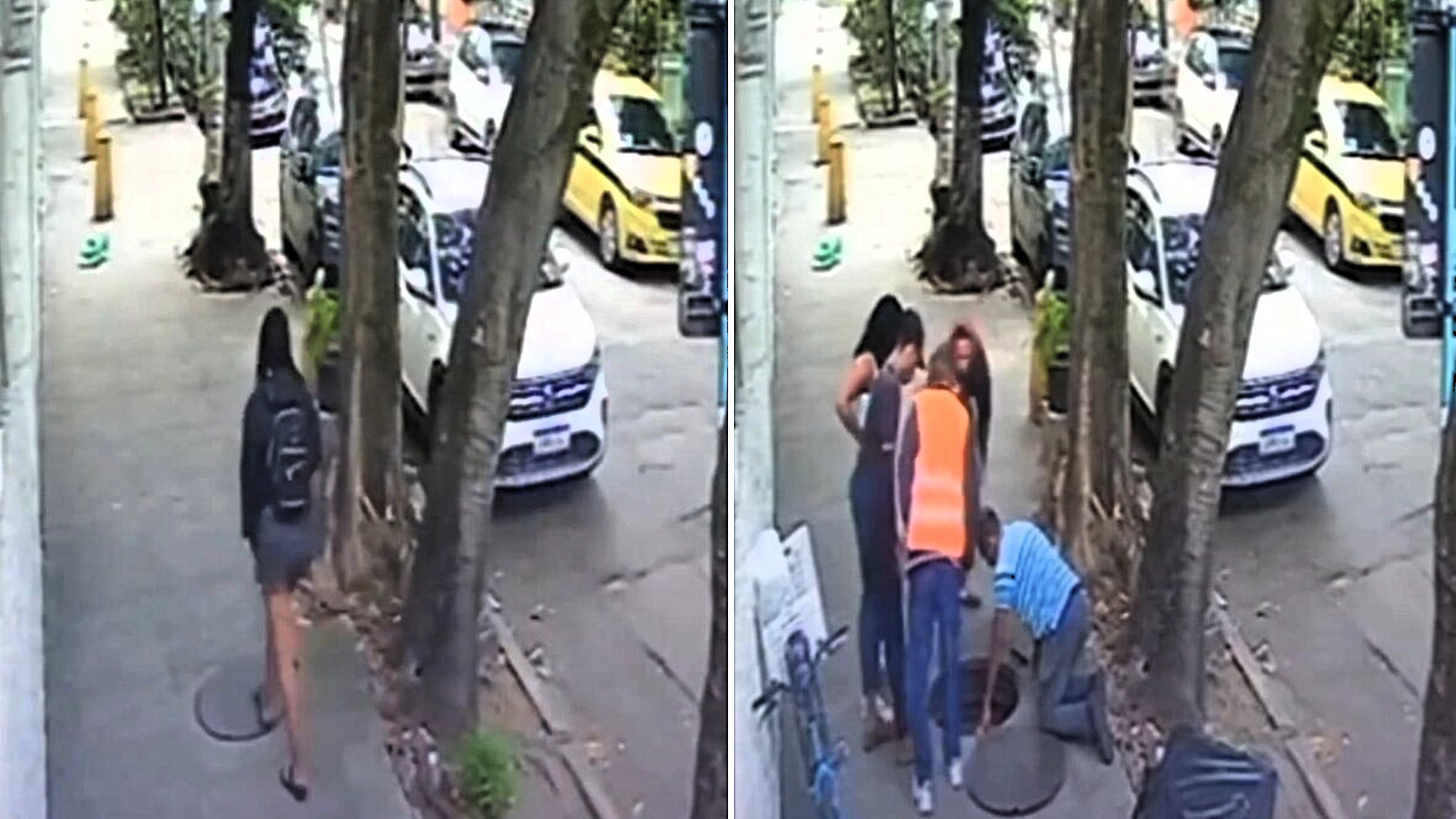 Horror as woman swallowed by open manhole while walking to work | Need ...